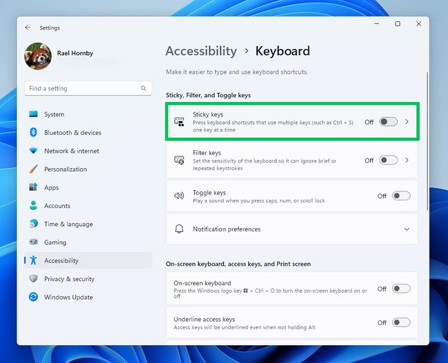 How to turn off Sticky Keys in Windows 11 | Laptop Mag