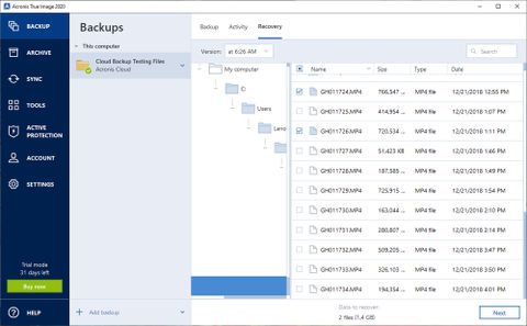 Acronis Cyber Protect Home Office cloud backup review | Tom's Guide
