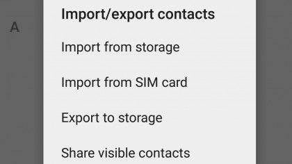 How to transfer SIM contacts to Google on Android | TechRadar