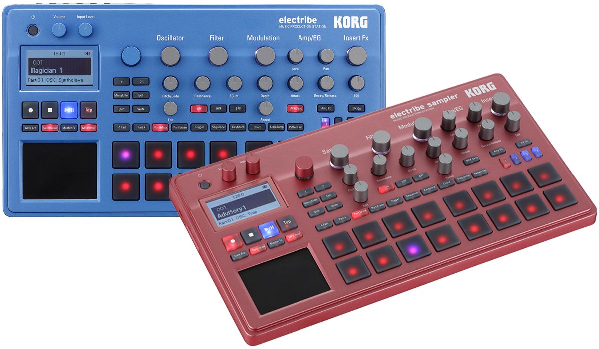 Korg Electribes get a makeover and OS update | MusicRadar