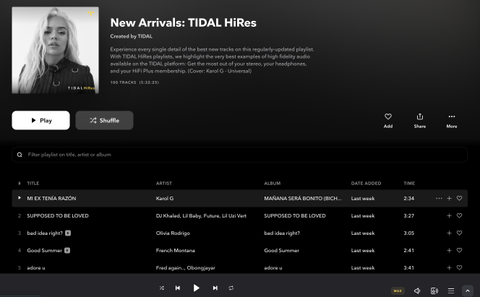 Tidal confirms FLAC and MQA hi-res playback preference | What Hi-Fi?