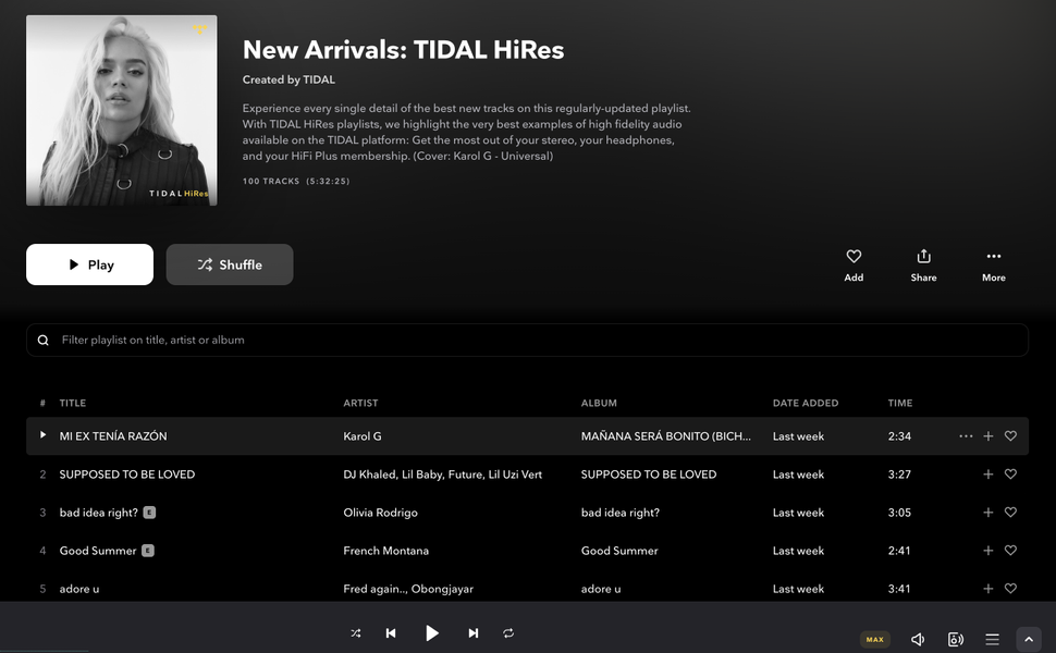 Tidal confirms FLAC and MQA hi-res playback preference | What Hi-Fi? Tidal confirms FLAC and MQA hi-res playback preference | What Hi-Fi?