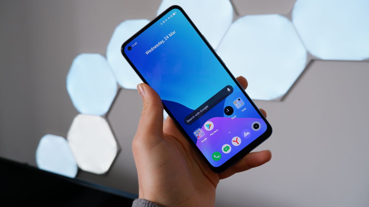 Realme 8 Pro hands-on review | Laptop Mag