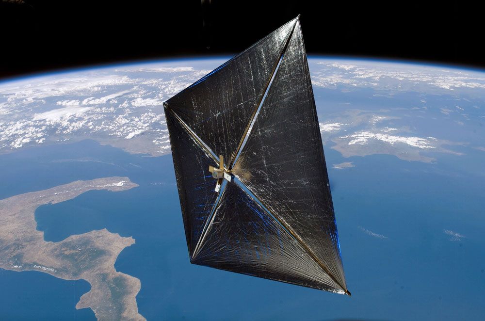 Success in Space: Tiny NASA Satellite Unfurls Solar Sail | Space