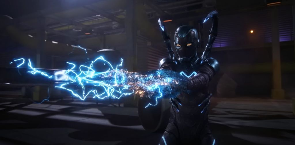 Watch DC's 'Blue Beetle' blast into space in epic 1st trailer (video ...