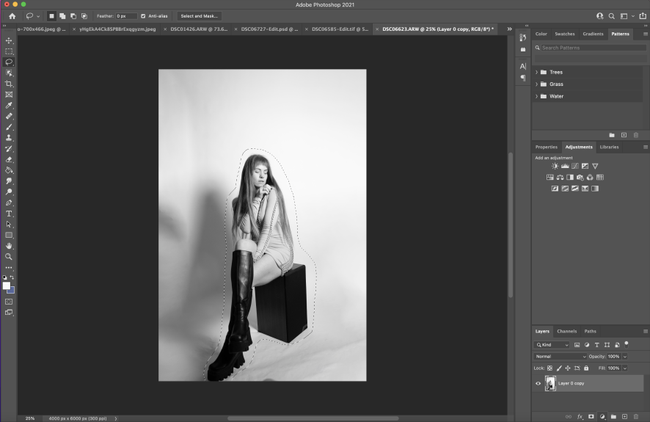 Wrinkles away: how to easily smooth a background in Photoshop | Digital ...