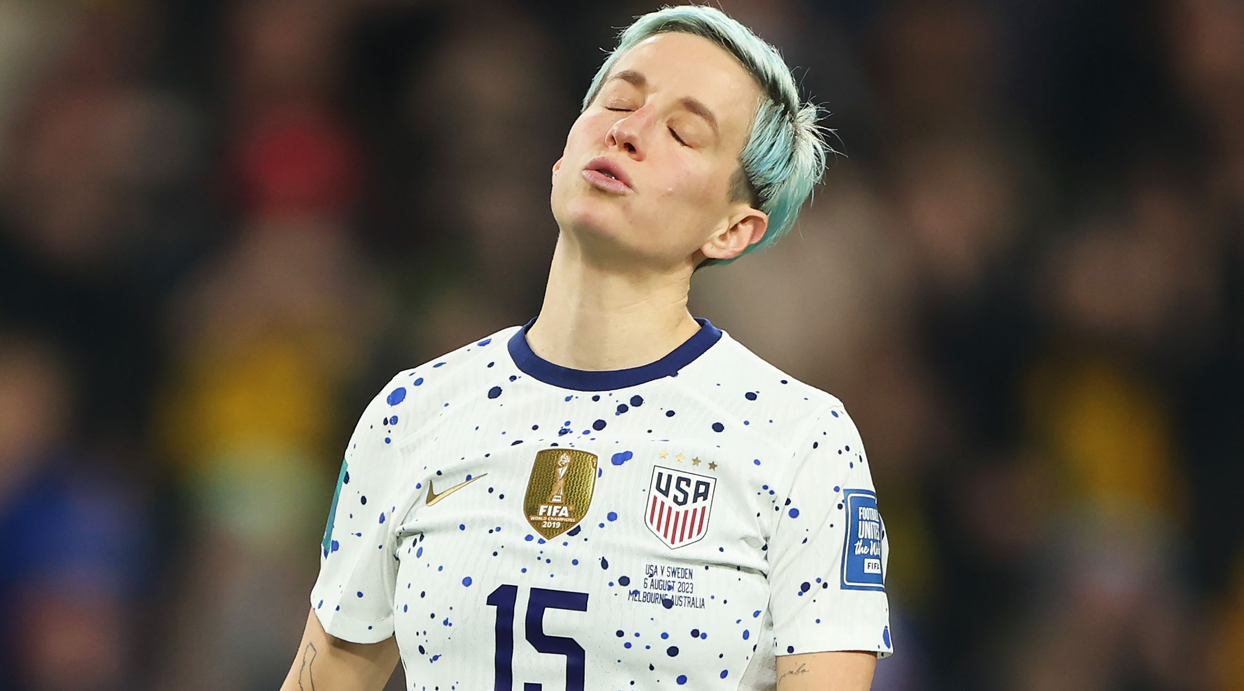 Women’s World Cup: USWNT legend Megan Rapinoe laments ‘sick joke ...