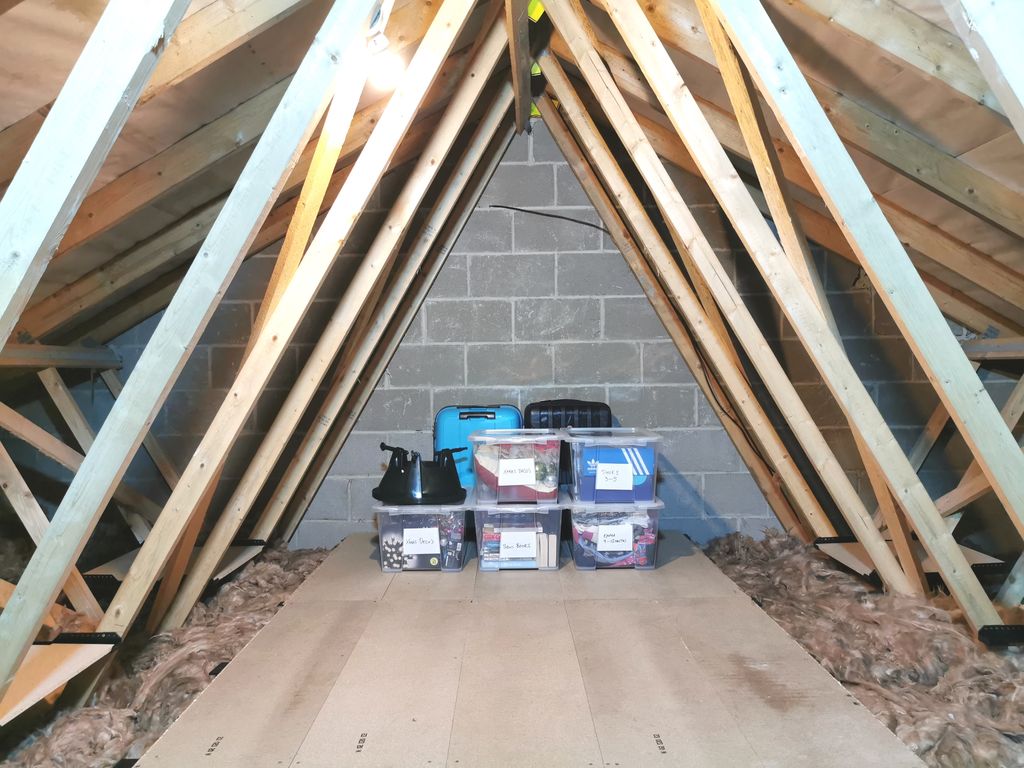 11 unfinished attic storage ideas and tips to organize your space ...
