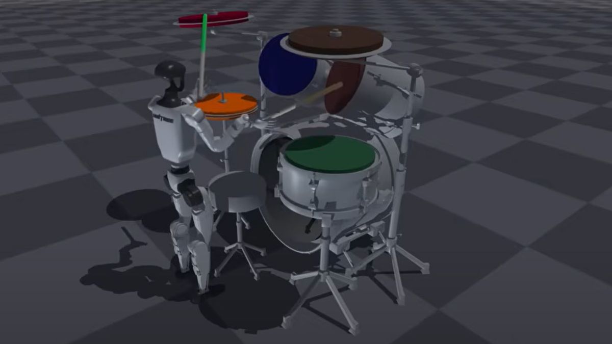 Meet Robot Drummer: Scientists train an AI to drum like Linkin Park and ...