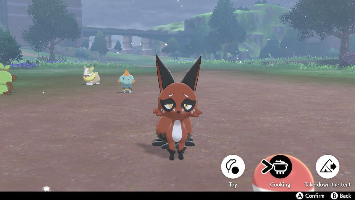 Pokémon Sword and Shield: How to camp and cook! | iMore