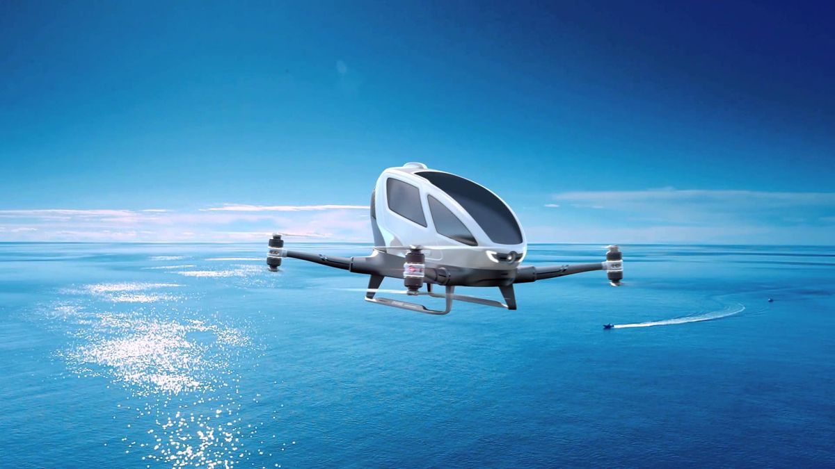 Passenger Drones To Take Flight As Early As July This Year TechRadar