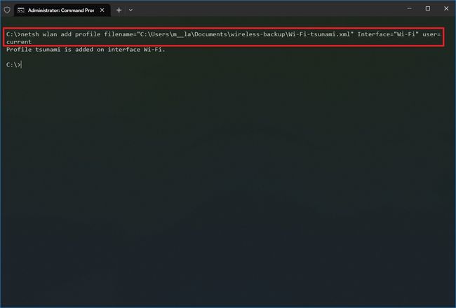 How to manage wireless networks with Command Prompt on Windows 10 ...