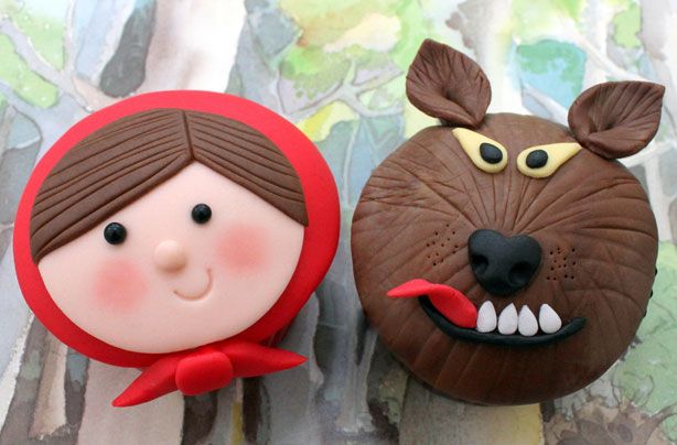 Little Red Riding Hood cupcakes | Snack Recipes | GoodtoKnow