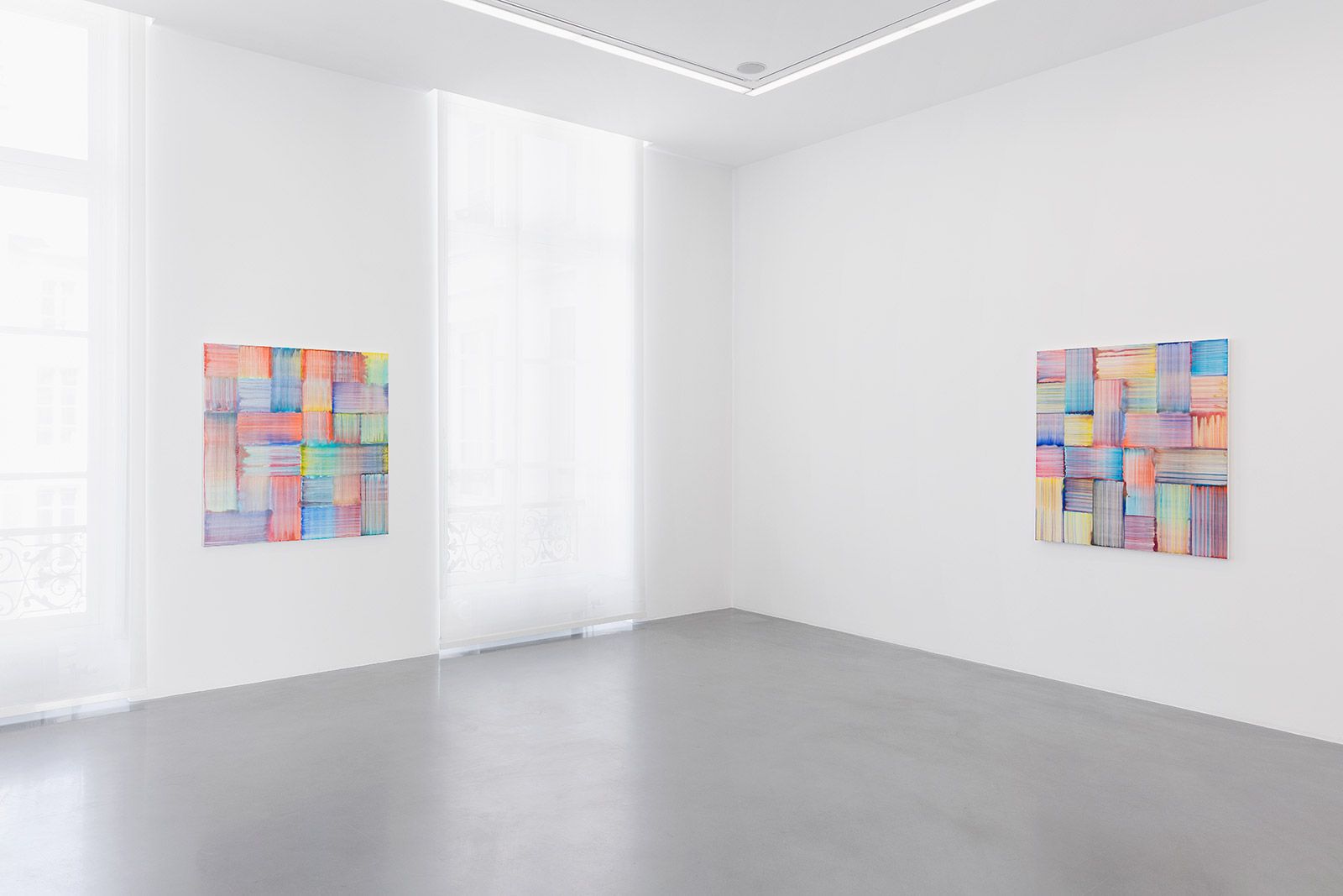 A Paris double bill of Bernard Frize hits the right notes | Wallpaper