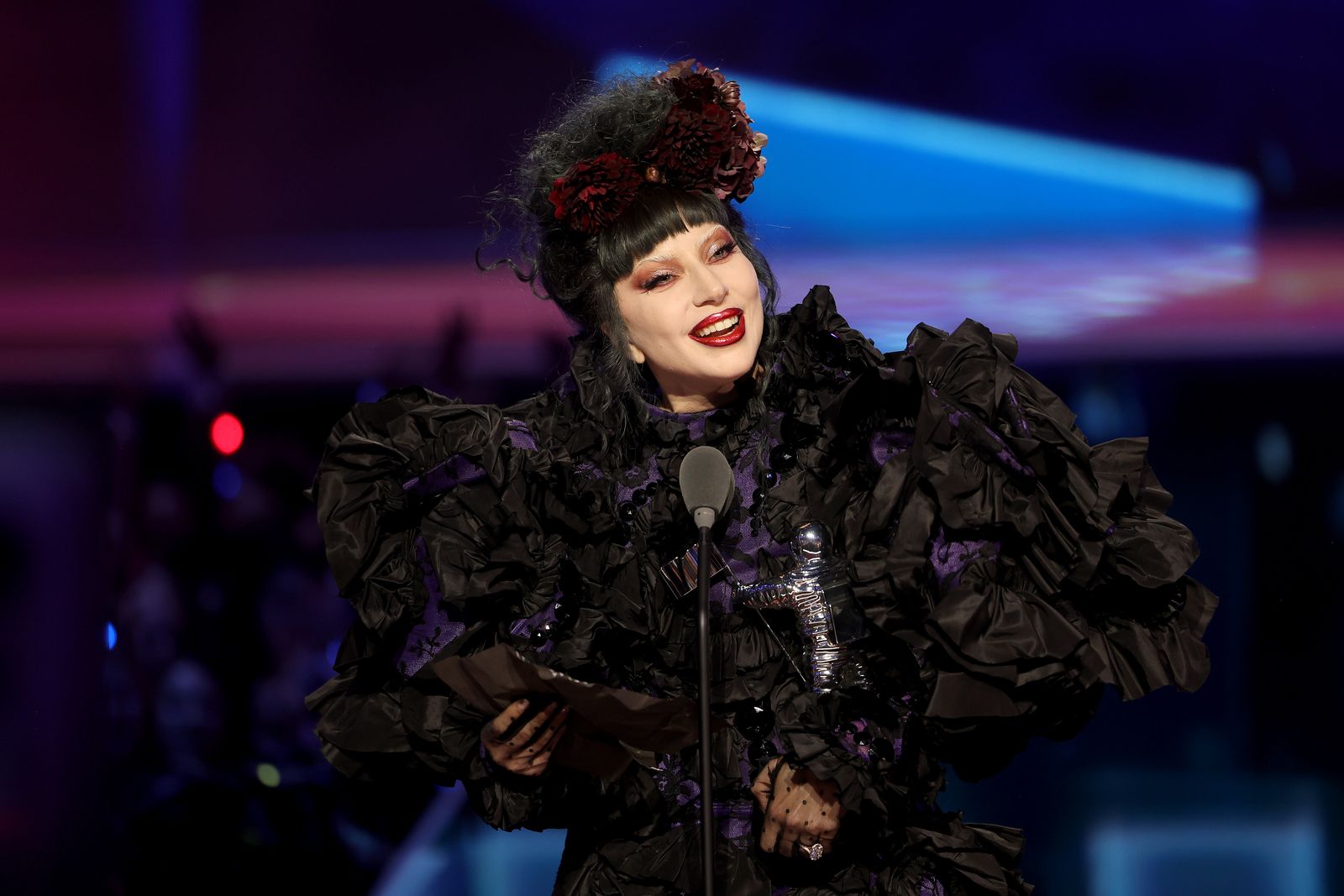 Lady Gaga Brings Mayhem Ball to the 2025 MTV VMAs in a Marc Jacobs ...