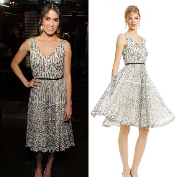 Nikki Reed Rent the Runway Dress - Twilight Star Nikki Reed in Moschino ...