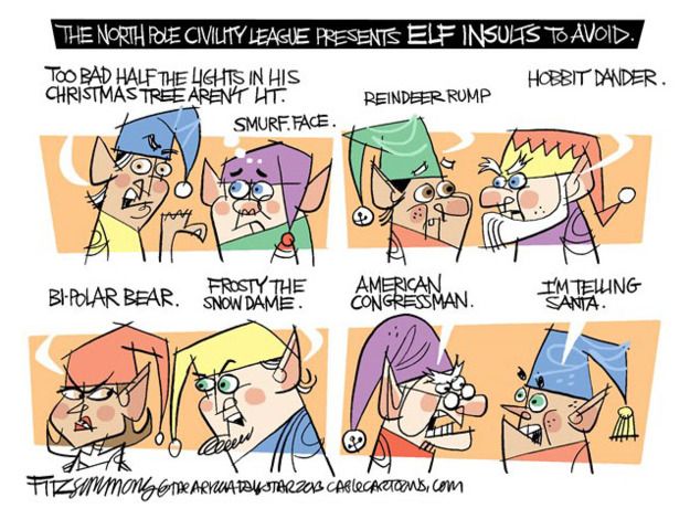 Editorial cartoon Santa Claus Christmas | The Week