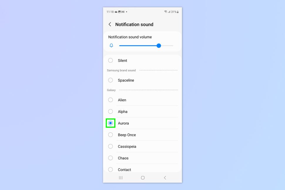 How to change Samsung Galaxy notification sounds and set custom tones ...
