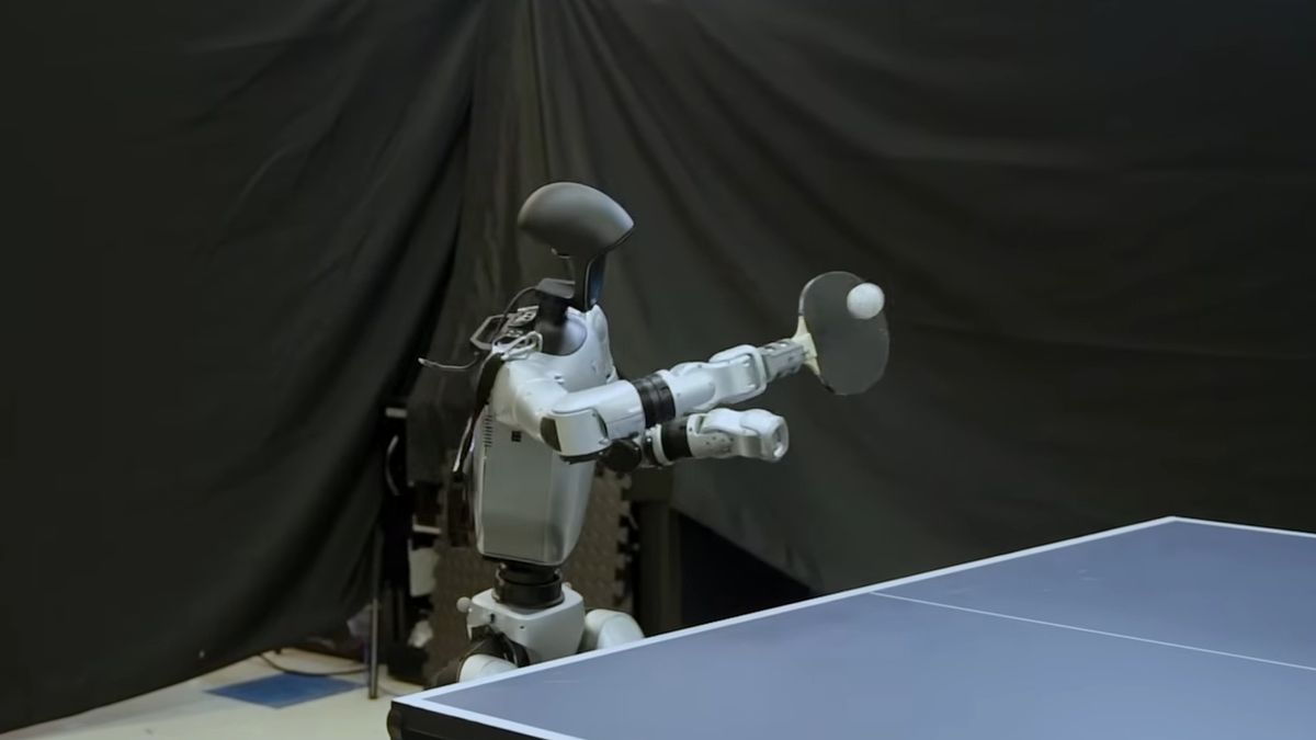 This humanoid robot is playing ping pong better than most amateur ...