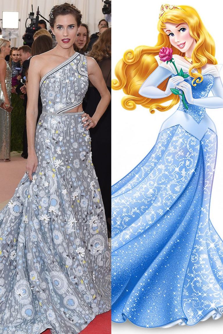 Celebrities Dressed Like Disney Princesses on the Red Carpet | Marie Claire