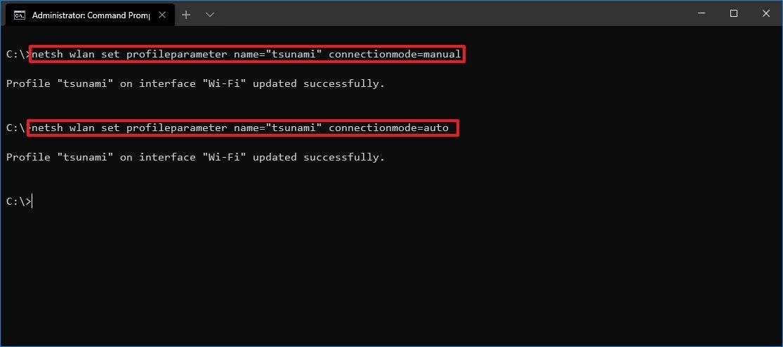 How to manage wireless networks with Command Prompt on Windows 10 ...