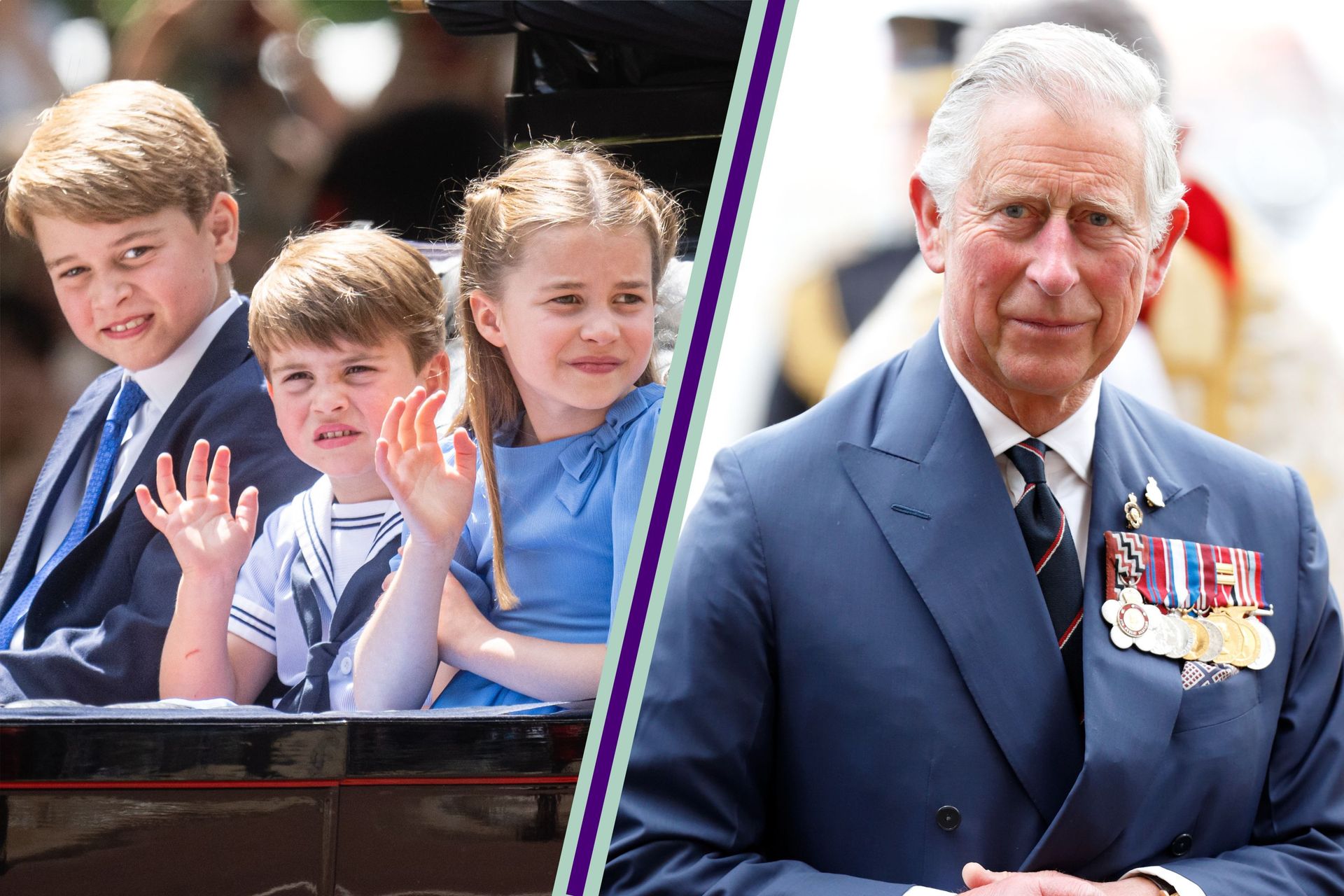 King Charles is helping to raise Prince George, Princess Charlotte and ...