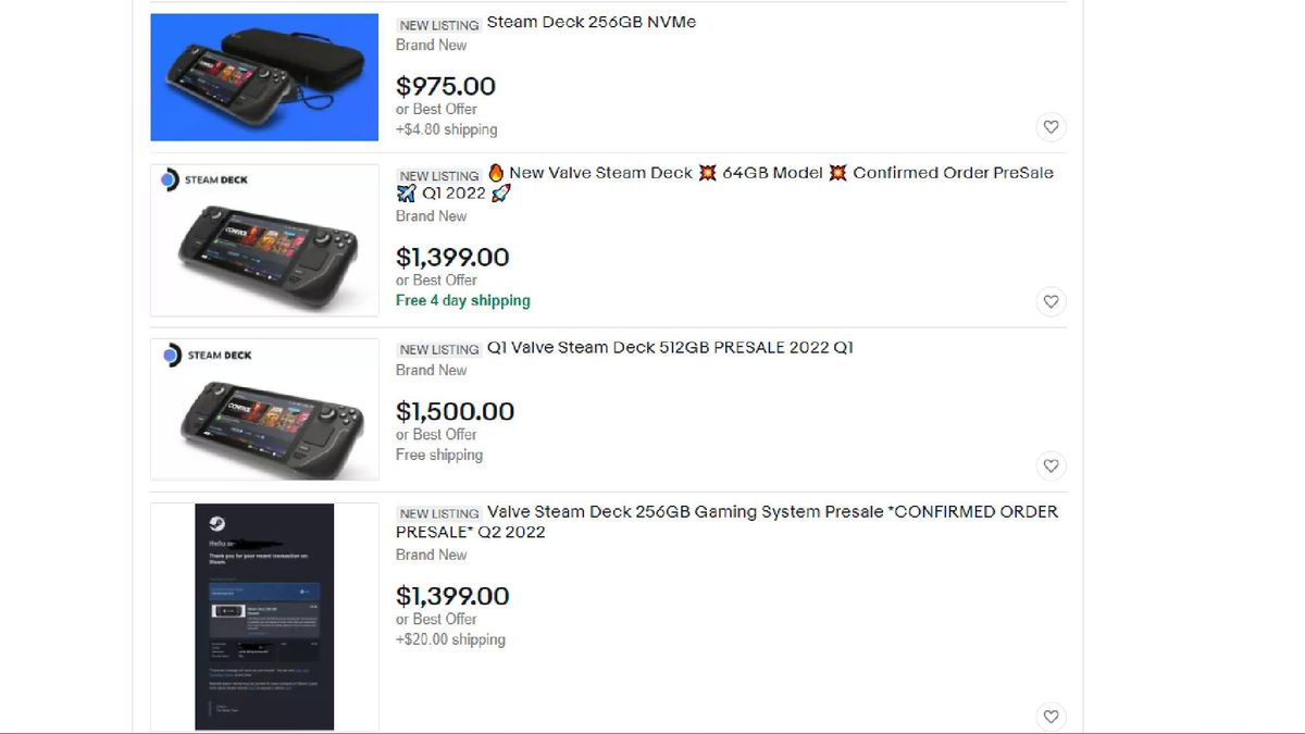 Steam Deck pre-orders are already a mess | Tom's Guide