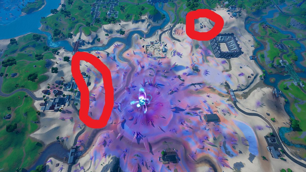 Fortnite: Where to find Zero Point and crystal trees | PC Gamer