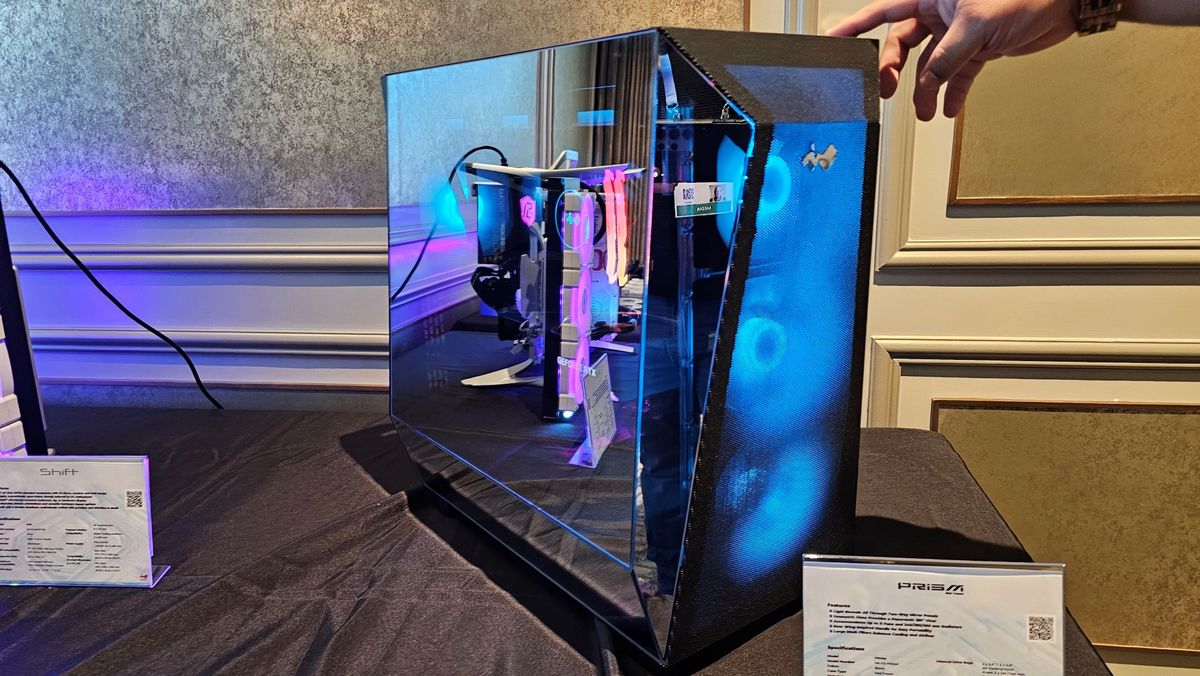 InWin shows off its upcoming Prism and Shift PC cases, and unique ...
