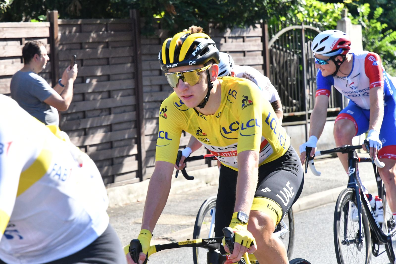 Tadej Pogacar's helmet sponsor just keeps on designing lids around his ...