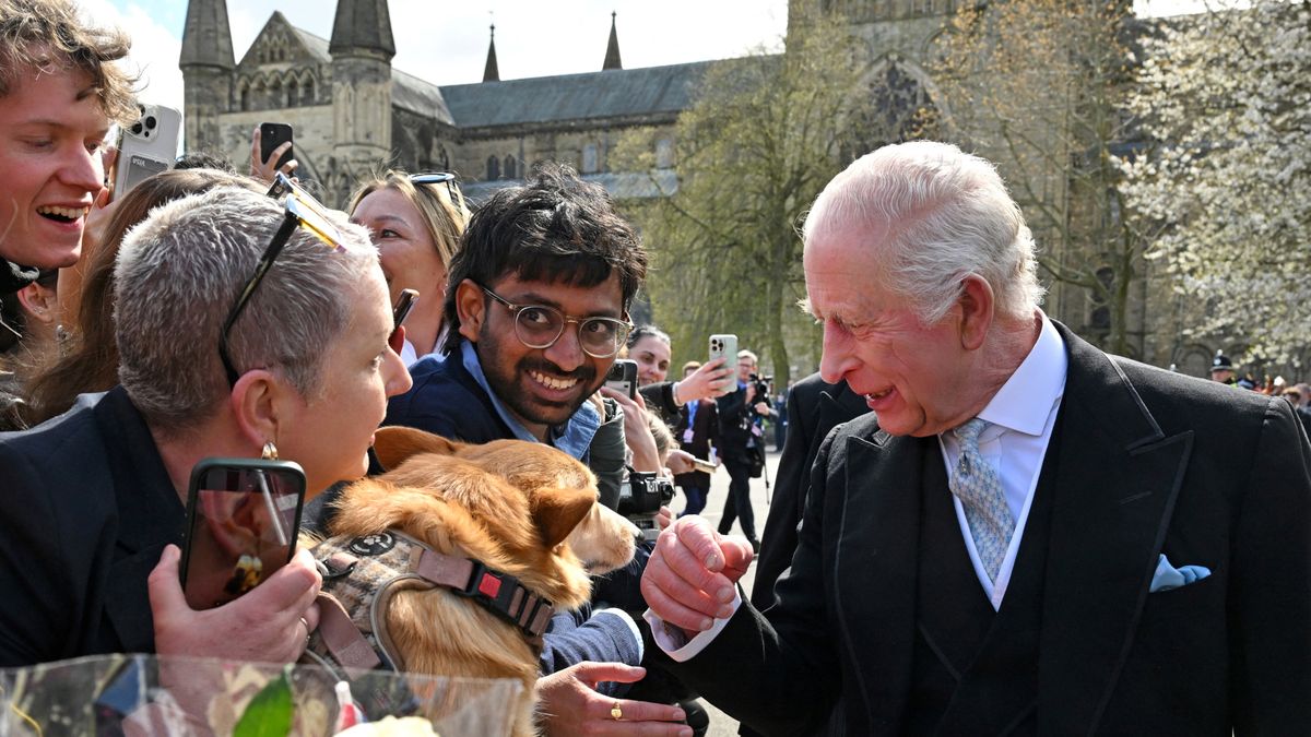 King Charles Meets a Small Fan Named Lilibet As He Issues Tongue-in ...