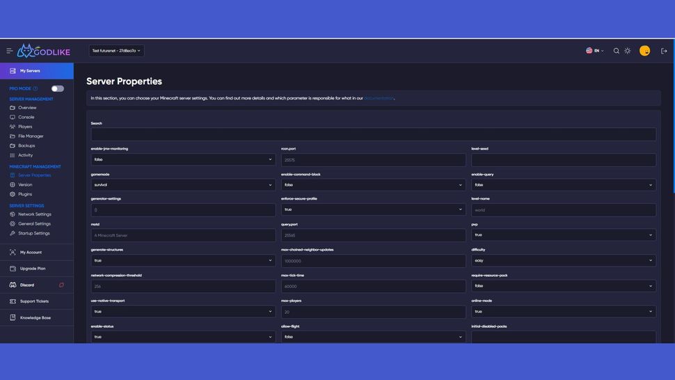 Godlike Minecraft server hosting review | TechRadar