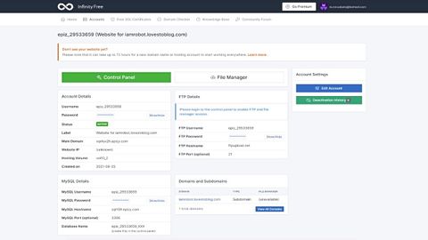 InfinityFree web hosting review | TechRadar