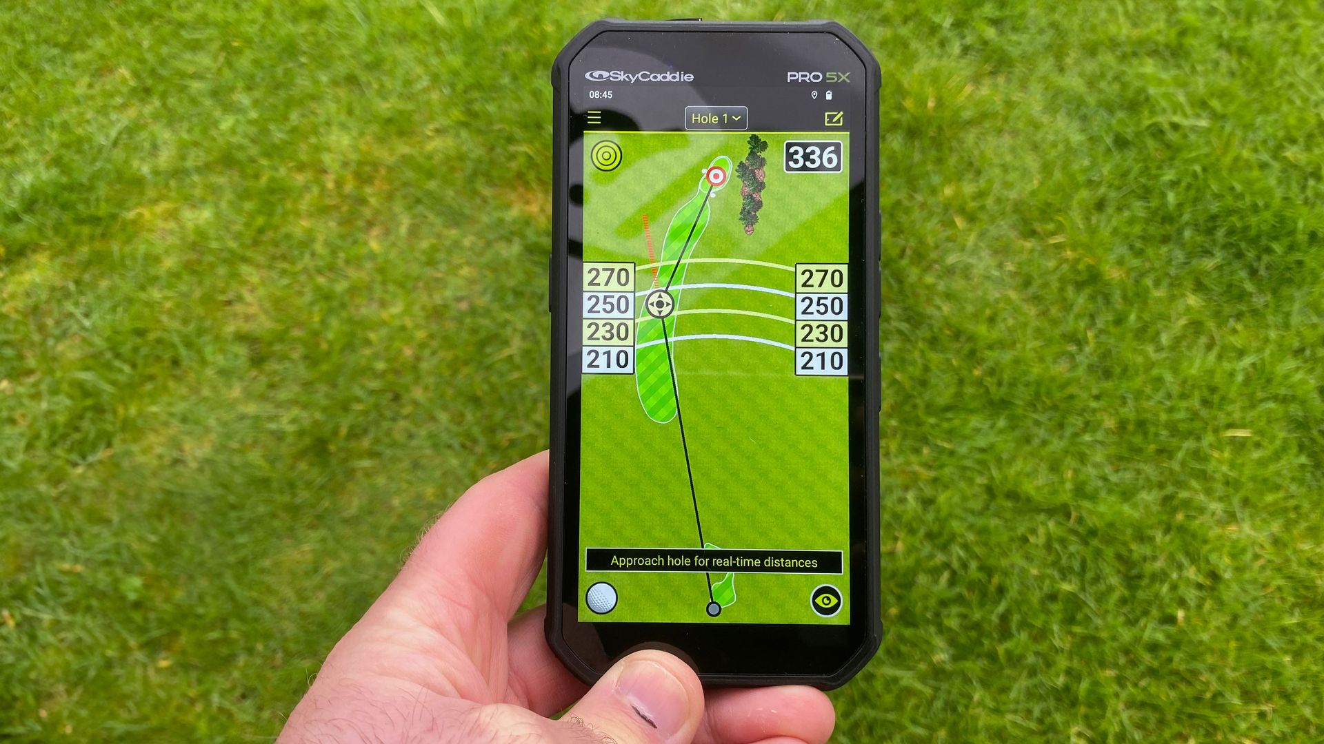 SkyCaddie Pro 5X GPS Review | Golf Monthly