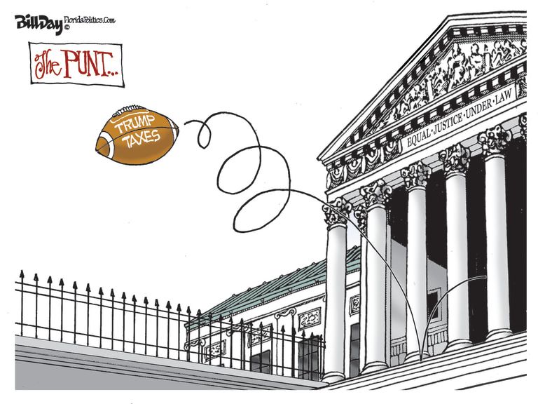 5 brutally funny cartoons about the Supreme Court's Trump decisions ...