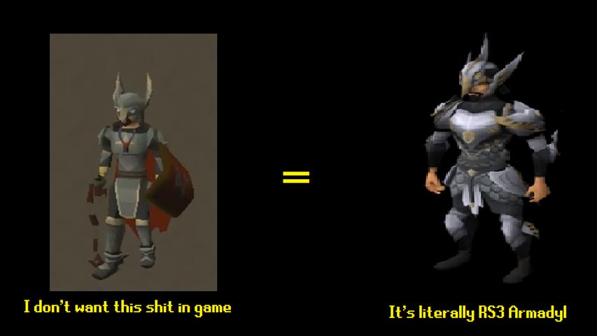 How a bunch of Reddit memes became the best armor in Runescape | PC Gamer