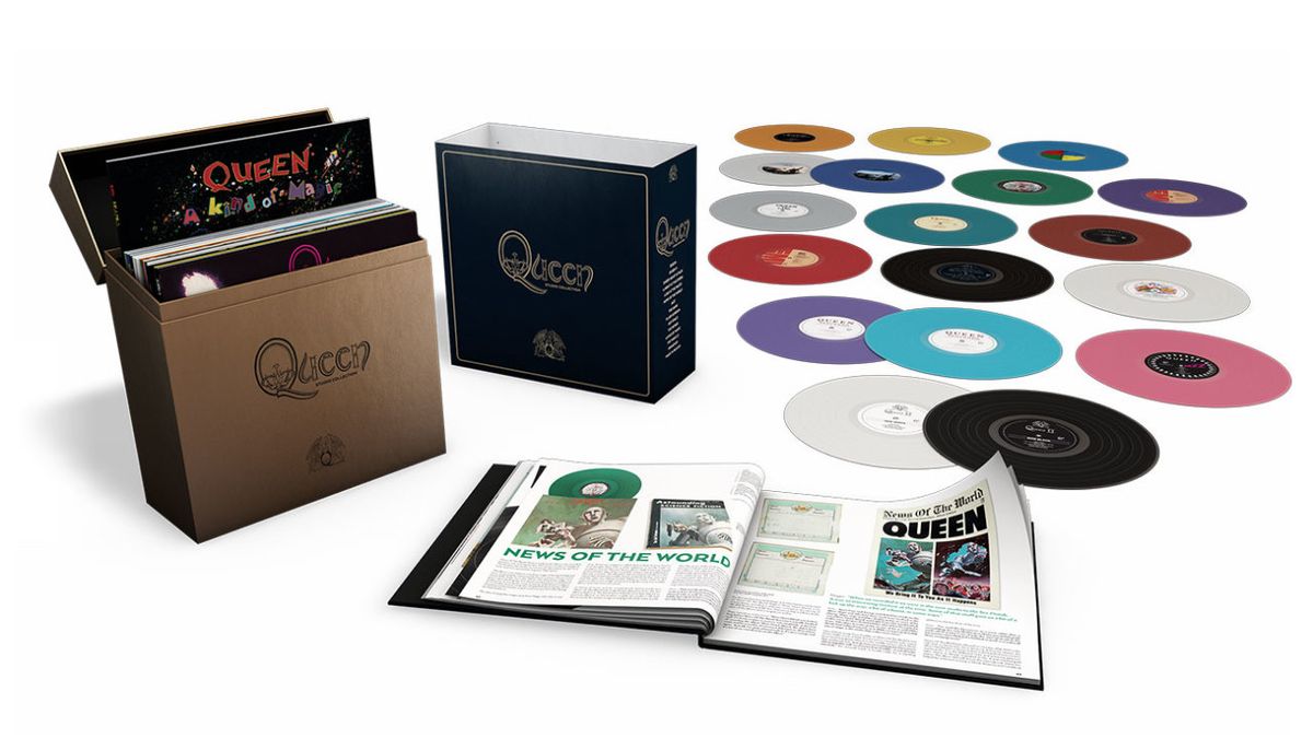 Queen launch lavish coloured vinyl box set and turntable | Louder