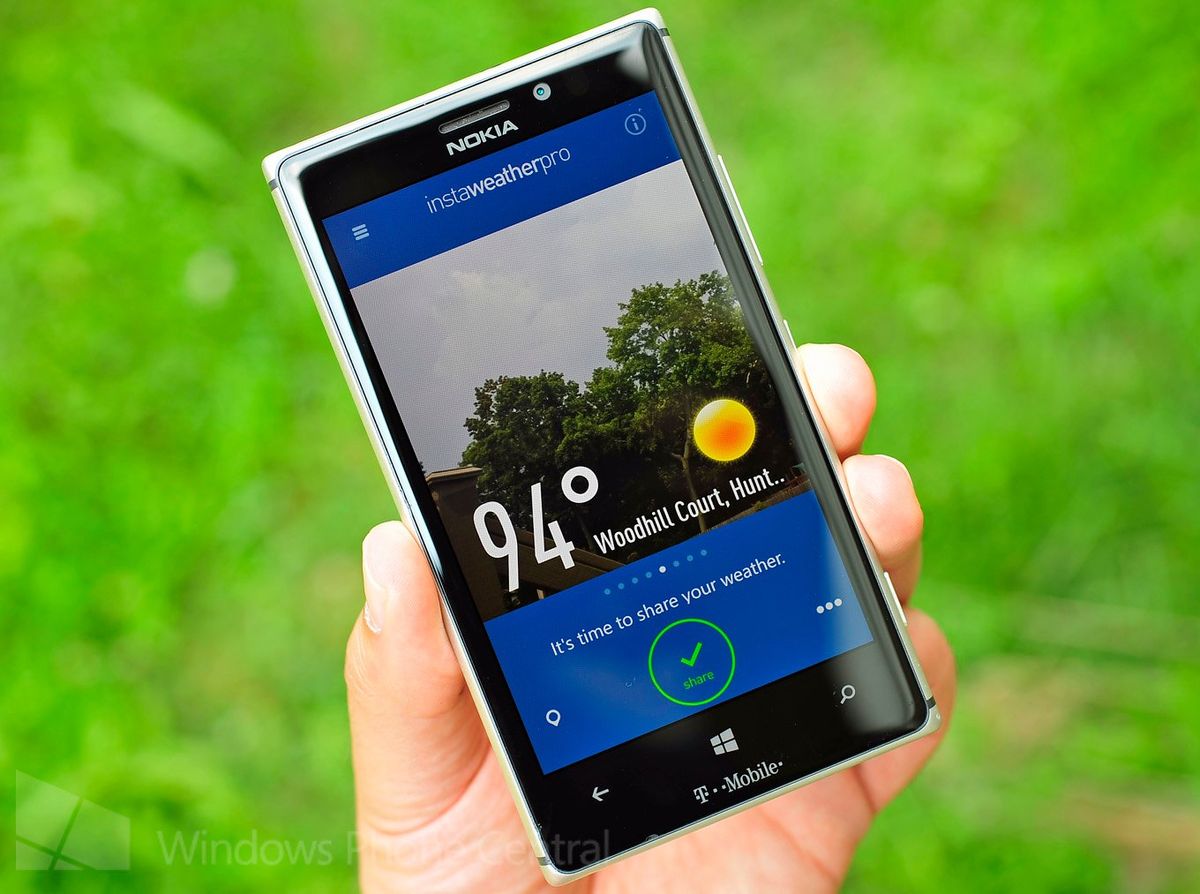 InstaWeather Pro, coming to Windows Phone from iOS and Android, lets ...