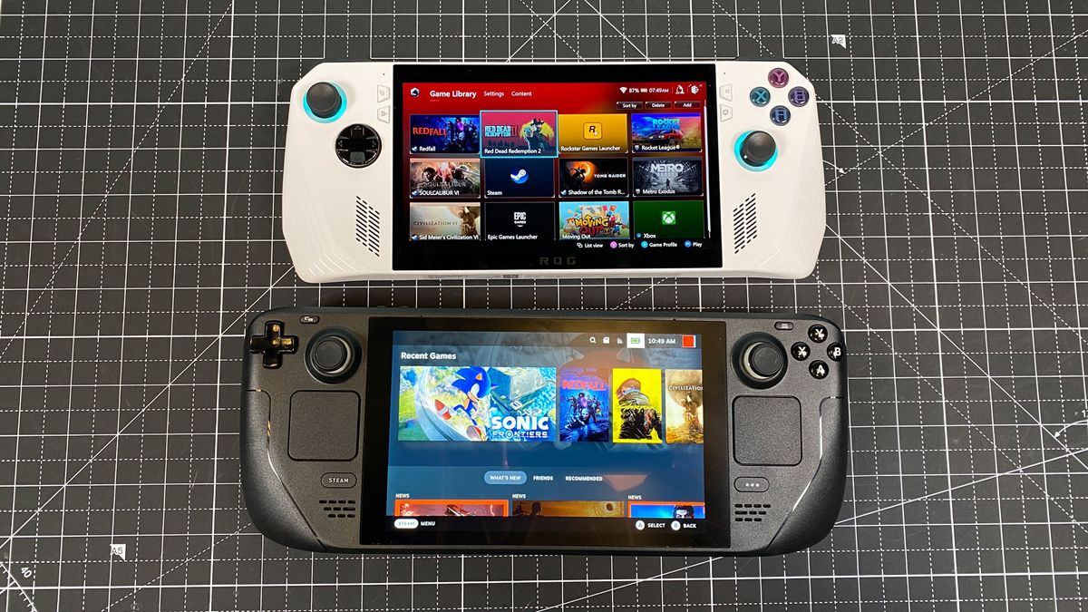 Steam Deck vs. Asus ROG Ally: Gaming Handheld Faceoff | Tom's Hardware