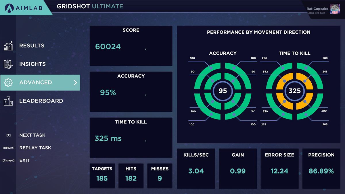 Aim Lab's tools have opened my eyes to better methods of aim training ...