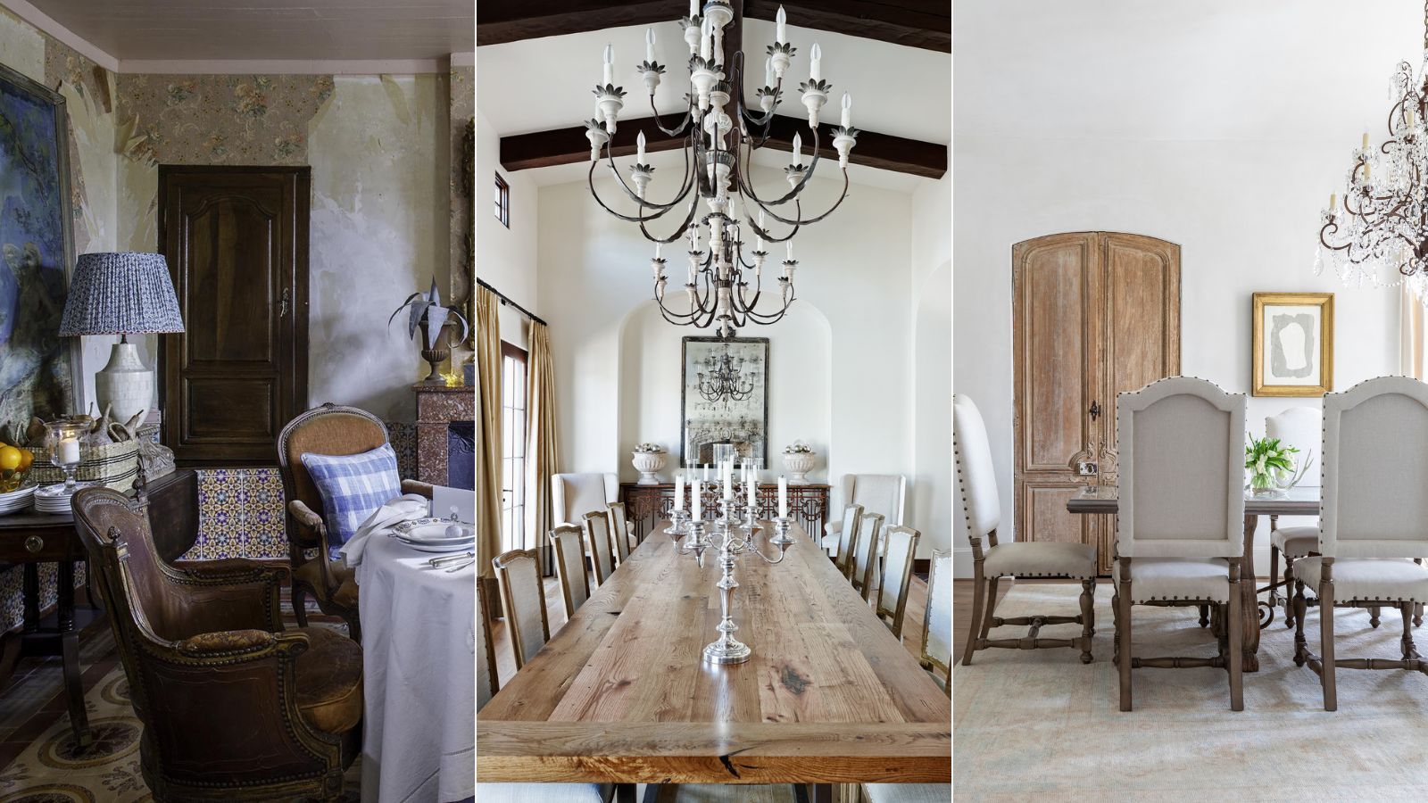 5 French country dining room ideas that deliver a rustic and refined ...
