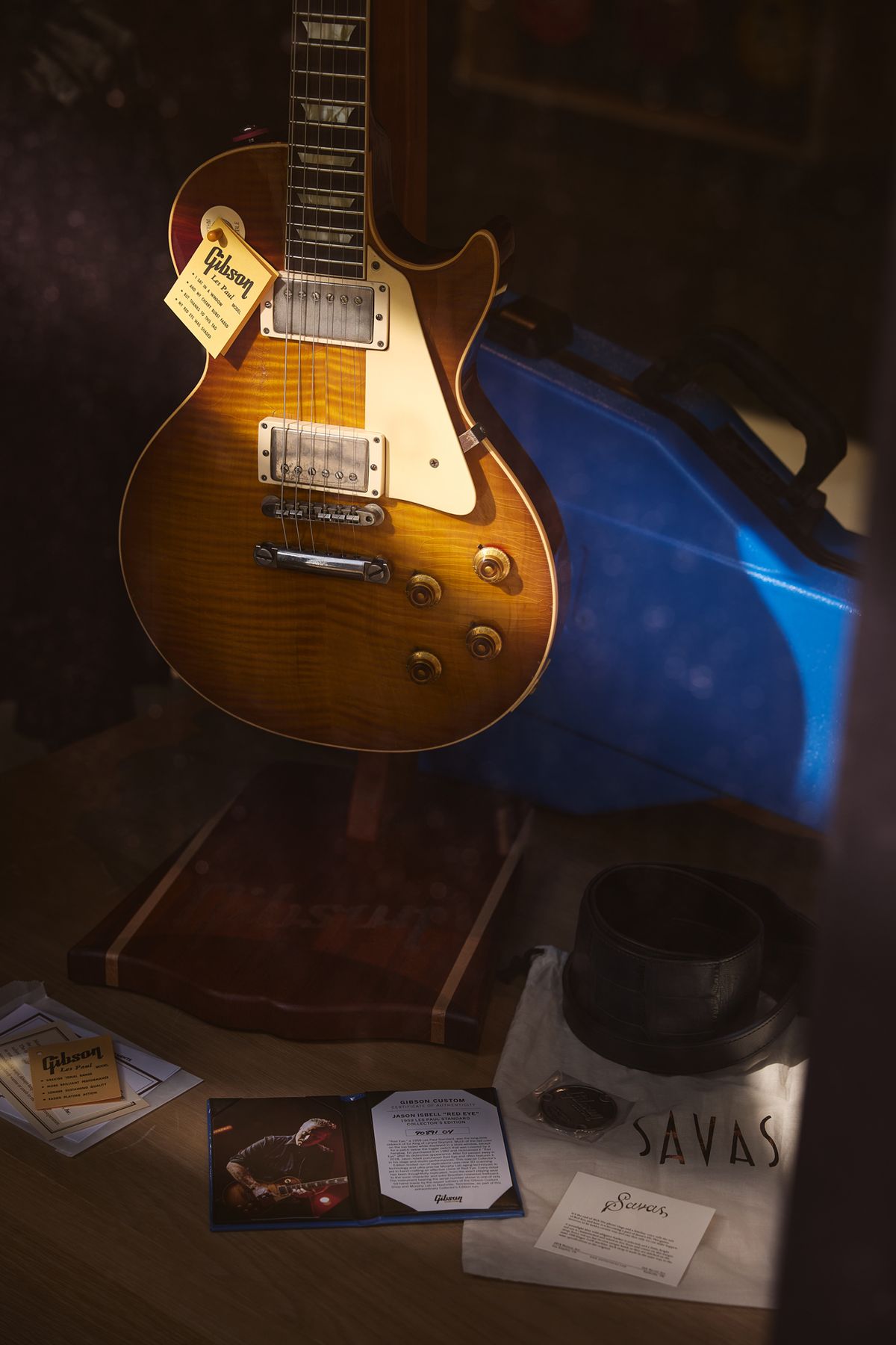 “I would know if the ‘Red Eye’ was a good guitar even if I was stone ...