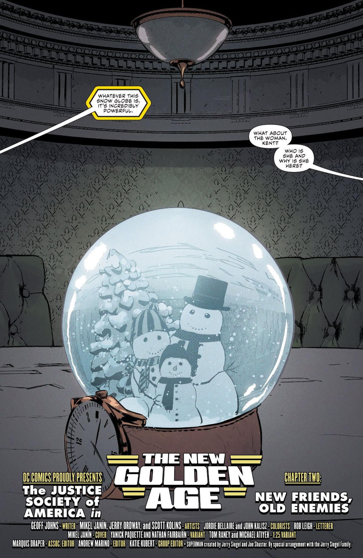 The future Huntress meets the original JSA in Justice Society of ...