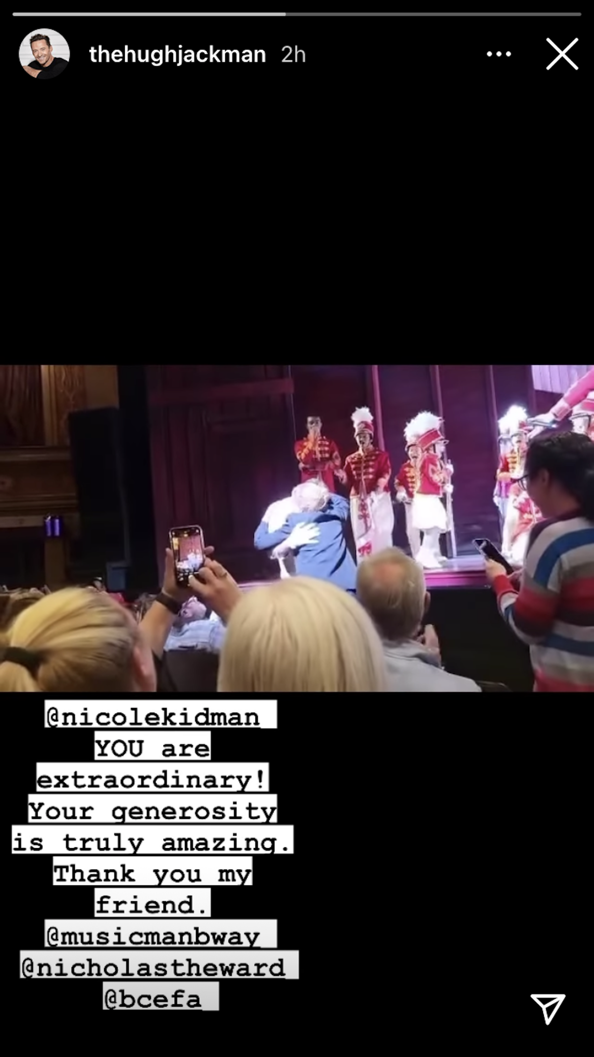 Hugh Jackman Pens Sweet Tribute To Nicole Kidman, Who Donated $100k To ...