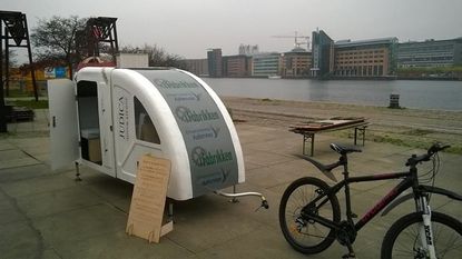 The caravan you can tow behind your bike | Cycling Weekly
