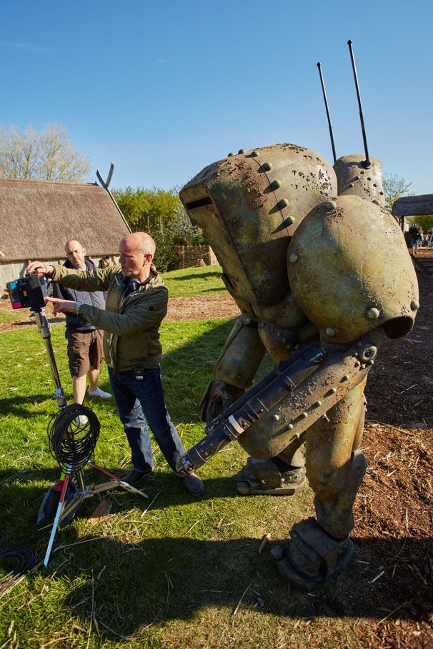 FIRST LOOK: Meet the new metallic monster in Doctor Who! | News | TV ...