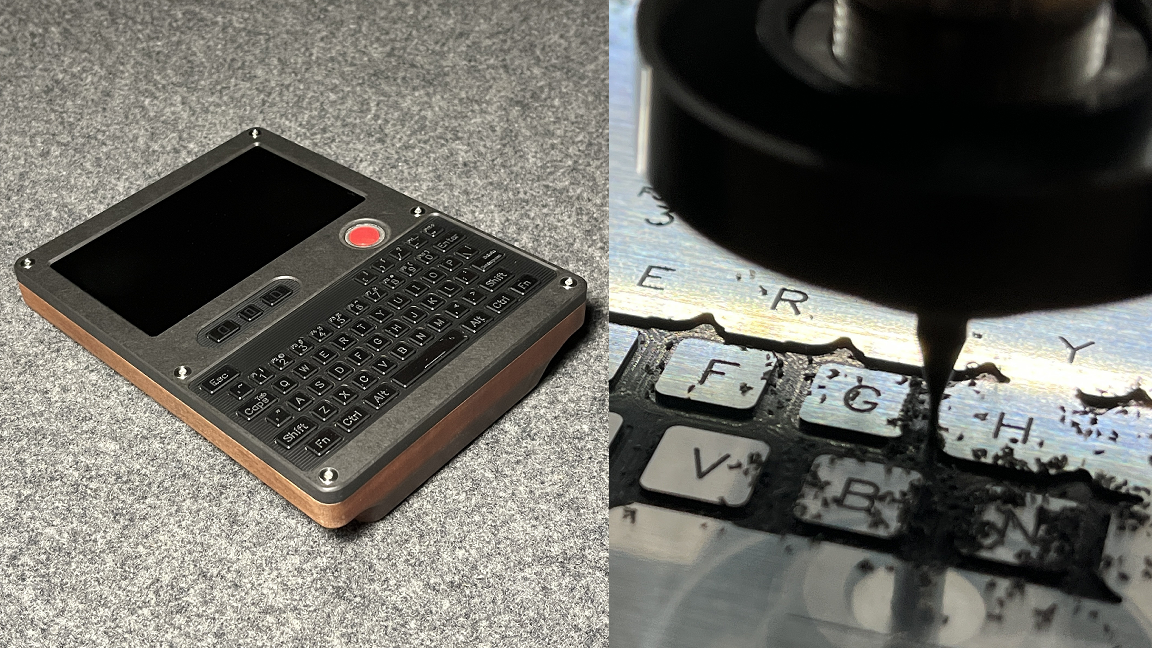 Raspberry Pi 5 powers retro-futurism 1980s cyberdeck with custom milled ... Raspberry Pi 5 powers retro-futurism 1980s cyberdeck with custom milled ...