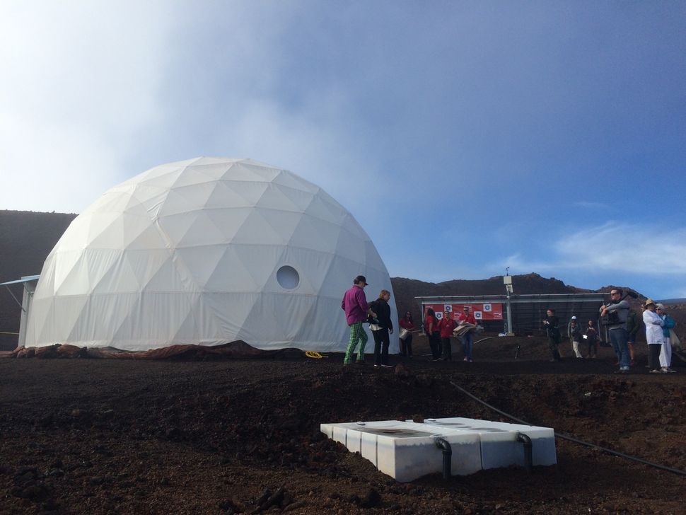 Mock Mars Explorers Emerge from Habitat to End Year of Isolation in ...