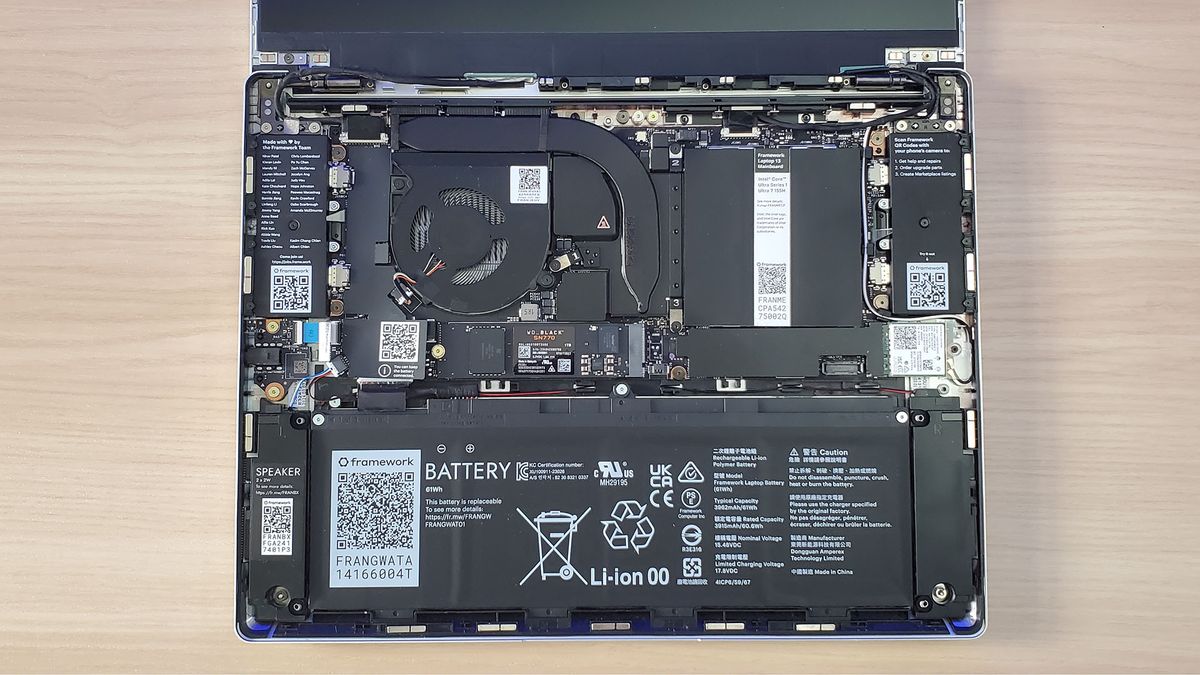 Framework 13 (Intel Core Ultra Series 1) laptop review | PC Gamer