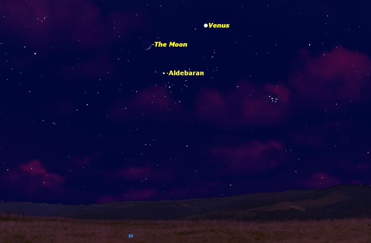 Brilliant Venus and Moon Shine Together Tonight: How to See It | Space
